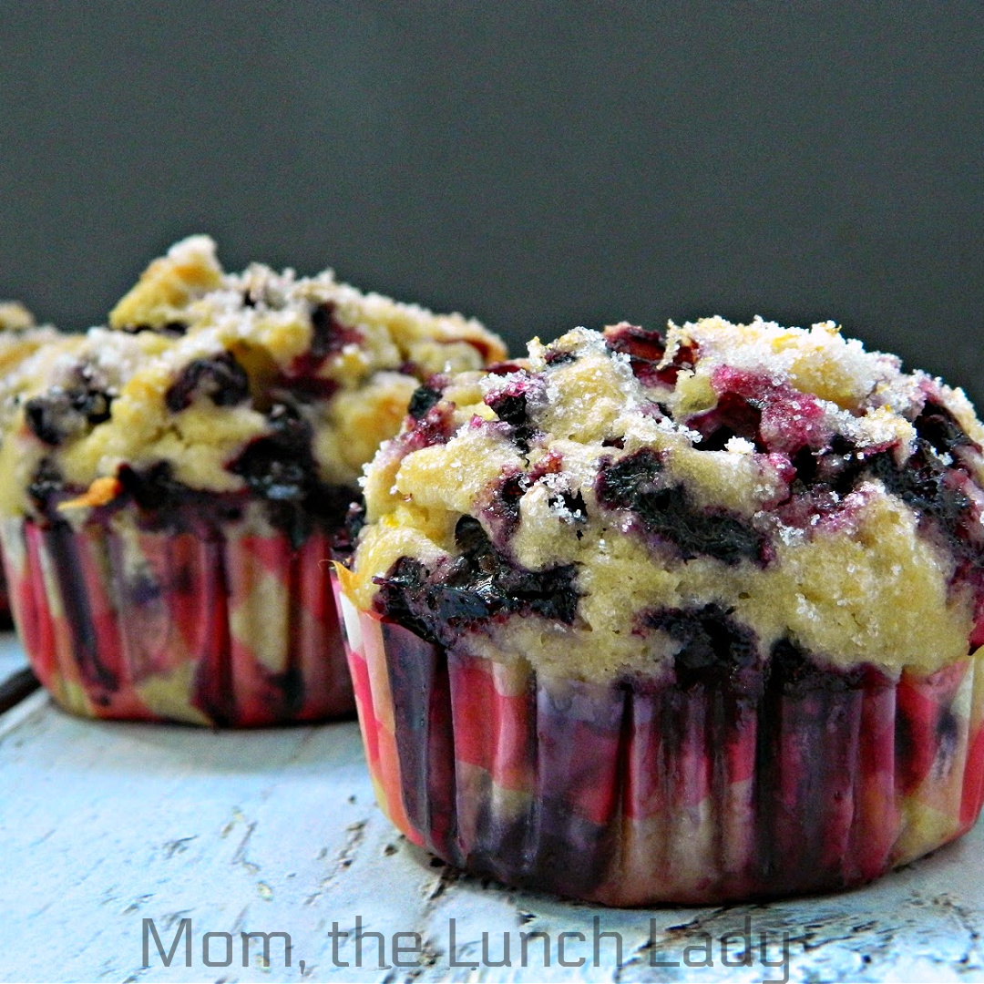 WILD Blueberry Muffins #Blogtober