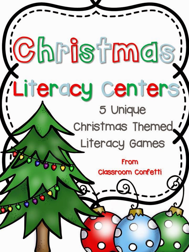 Christmas Math and Literacy Centers! Plus a Yummy Freebie! - Classroom ...