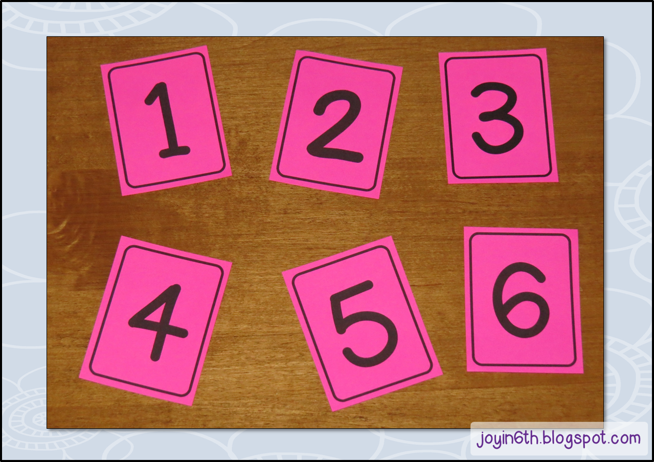 Finding JOY in 6th Grade: A Bright Classroom Management Idea: Number ...