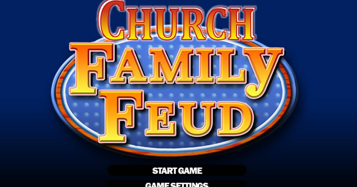 Carpenter's Ministry Toolbox: RALLY SUNDAY: Church Family Feud docs