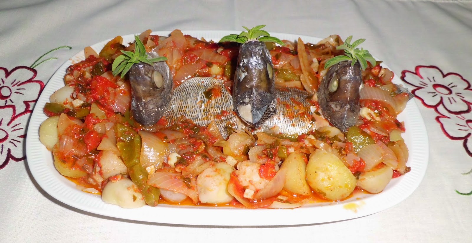 O Cantinho da Naica: Choupa com batata colorida ( Receita de minha ...