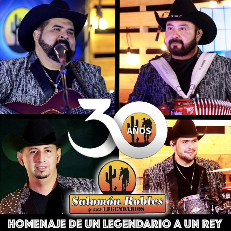RULO TEXANO: SALOMON ROBLES Y SUS LEGENDARIOS - HOMENAJE DE UN LEGENDARIO A UN REY (DISCO 2019)