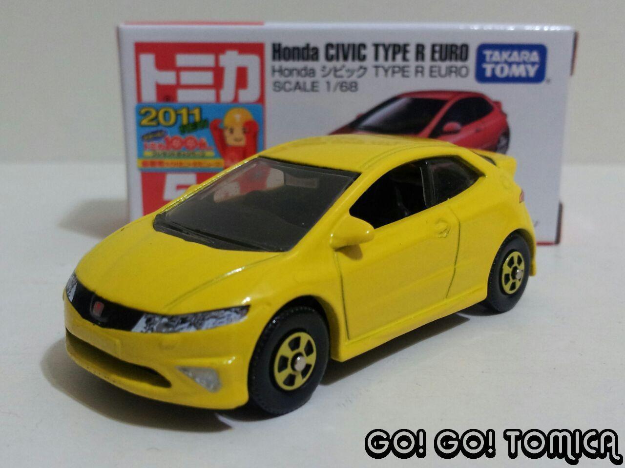 Go! Go! Tomica: How The Tomica Civic FN2 Type R Should Be