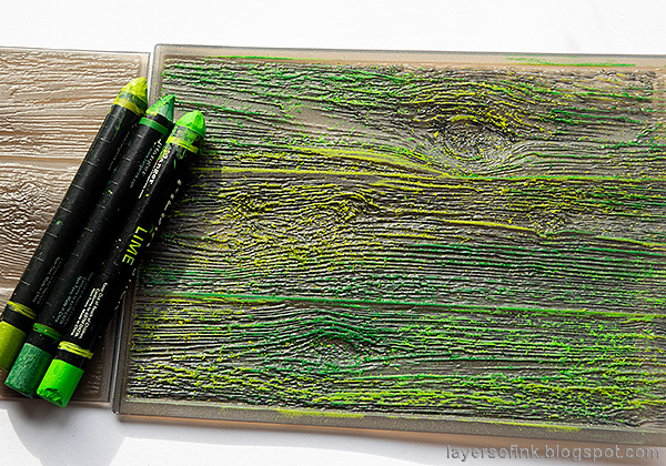 Layers of ink: Embossed Garden Tutorial