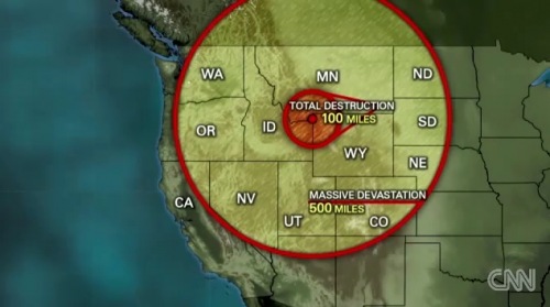 Far Future Horizons : Yellowstone Eruption