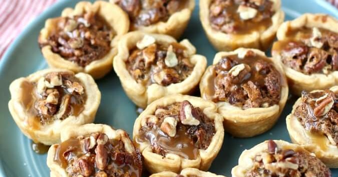 Pecan Caramel Tassies Karens Kitchen Stories