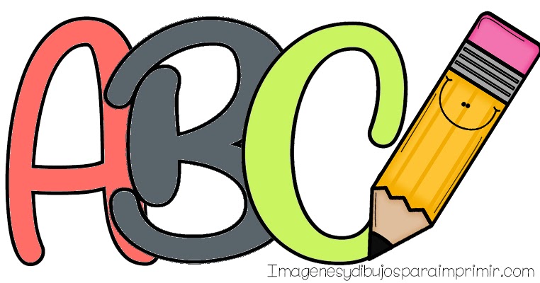 Letras para imprimir y colorear 🖍️-Colorear dibujos,letras, Actividades ...