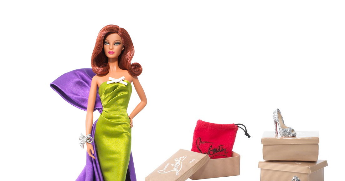 All Over Sequin: Barbie también viste de diseño