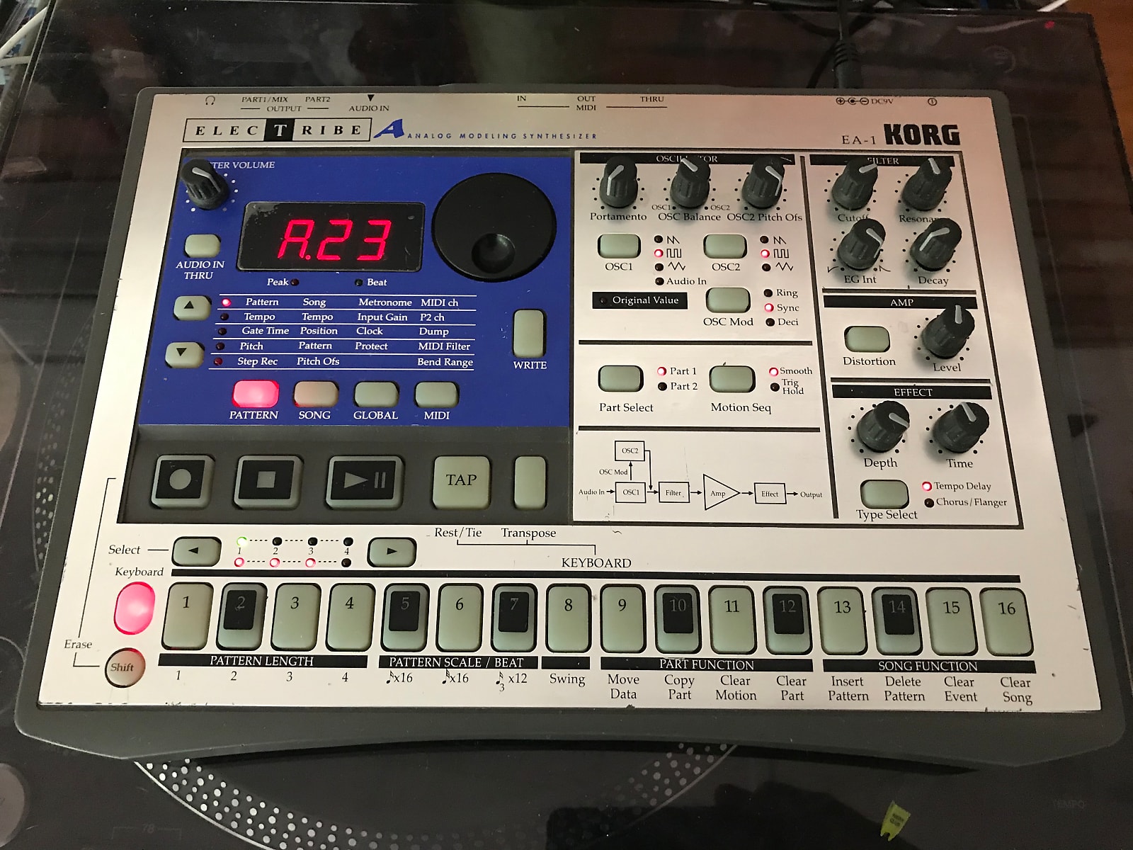 MATRIXSYNTH: Korg Electribe EA-1 1999