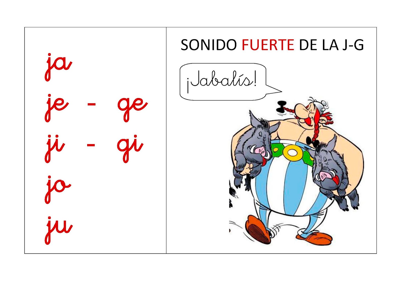 Compartir PT y Al: Sonido de la G-J