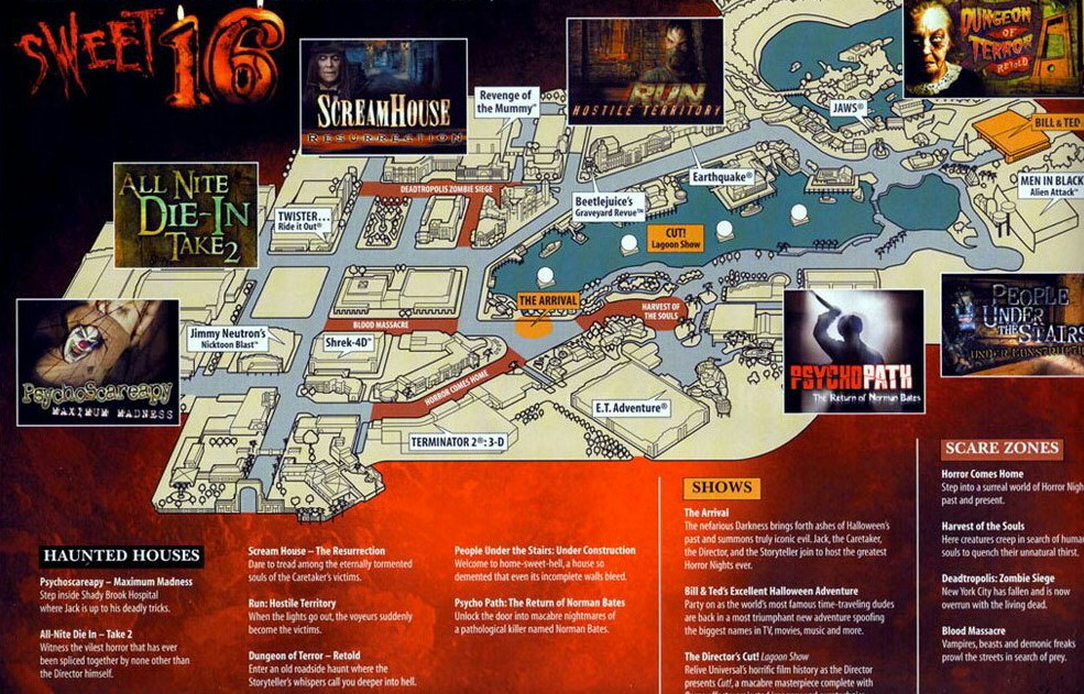 Theme Park Nostalgia: Halloween Horror Nights: Sweet 16 - 2006