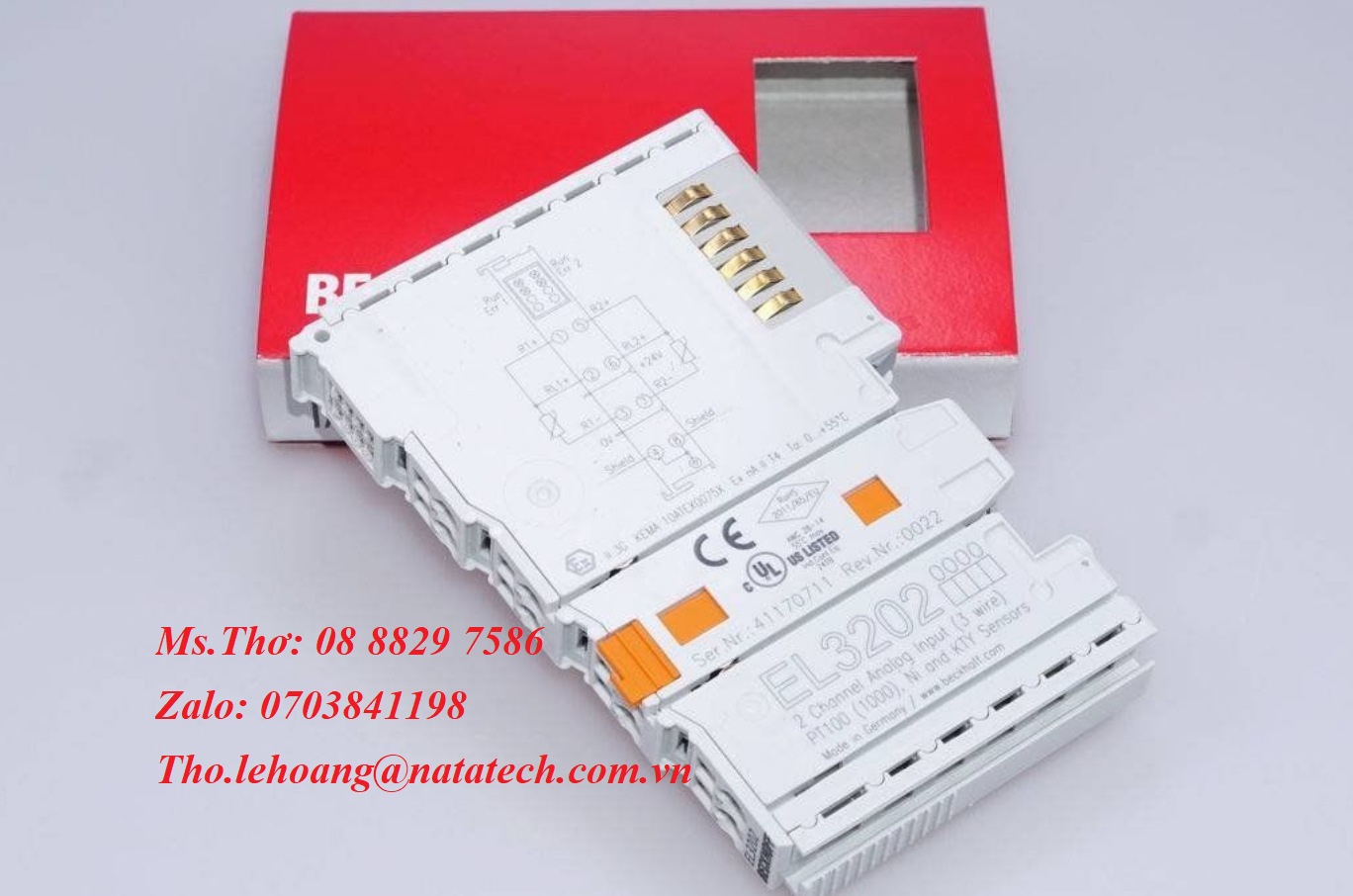 Khối mở rộng Beckhoff EL3202