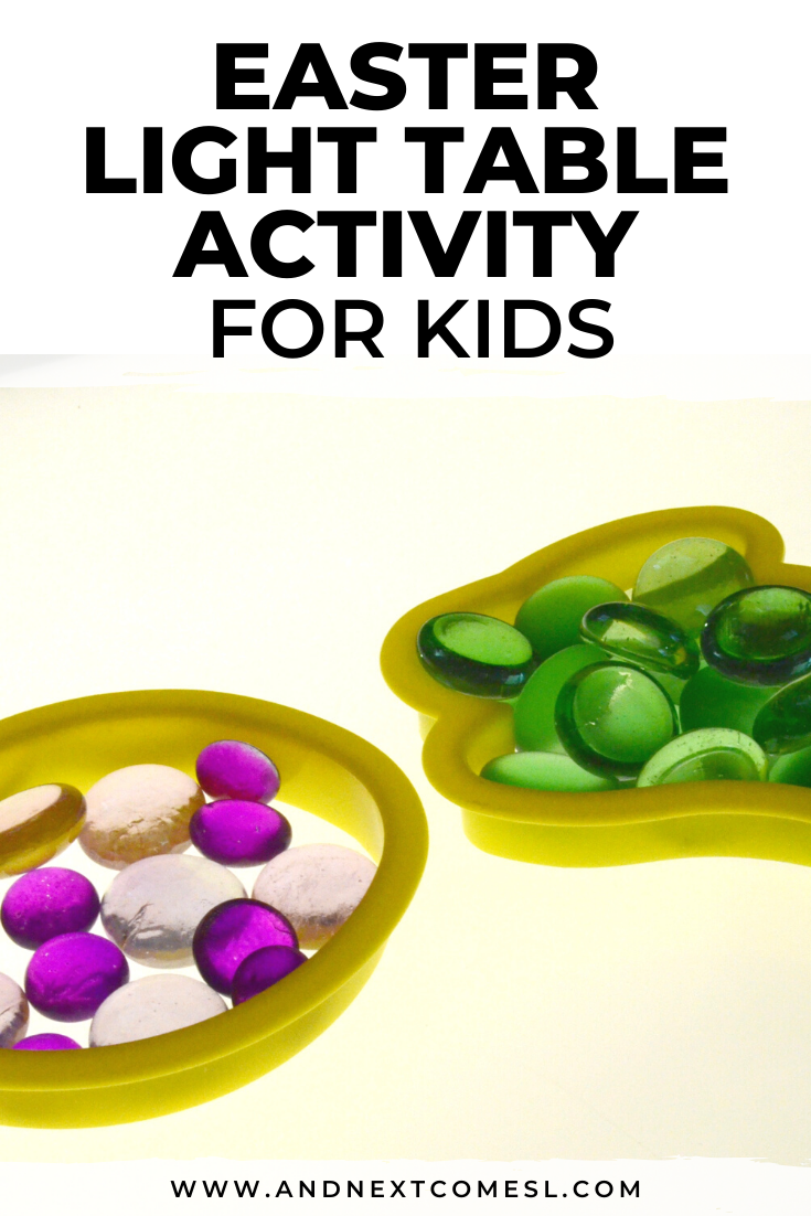 Spring & Easter Light Table Activity | And Next Comes L - Hyperlexia ...
