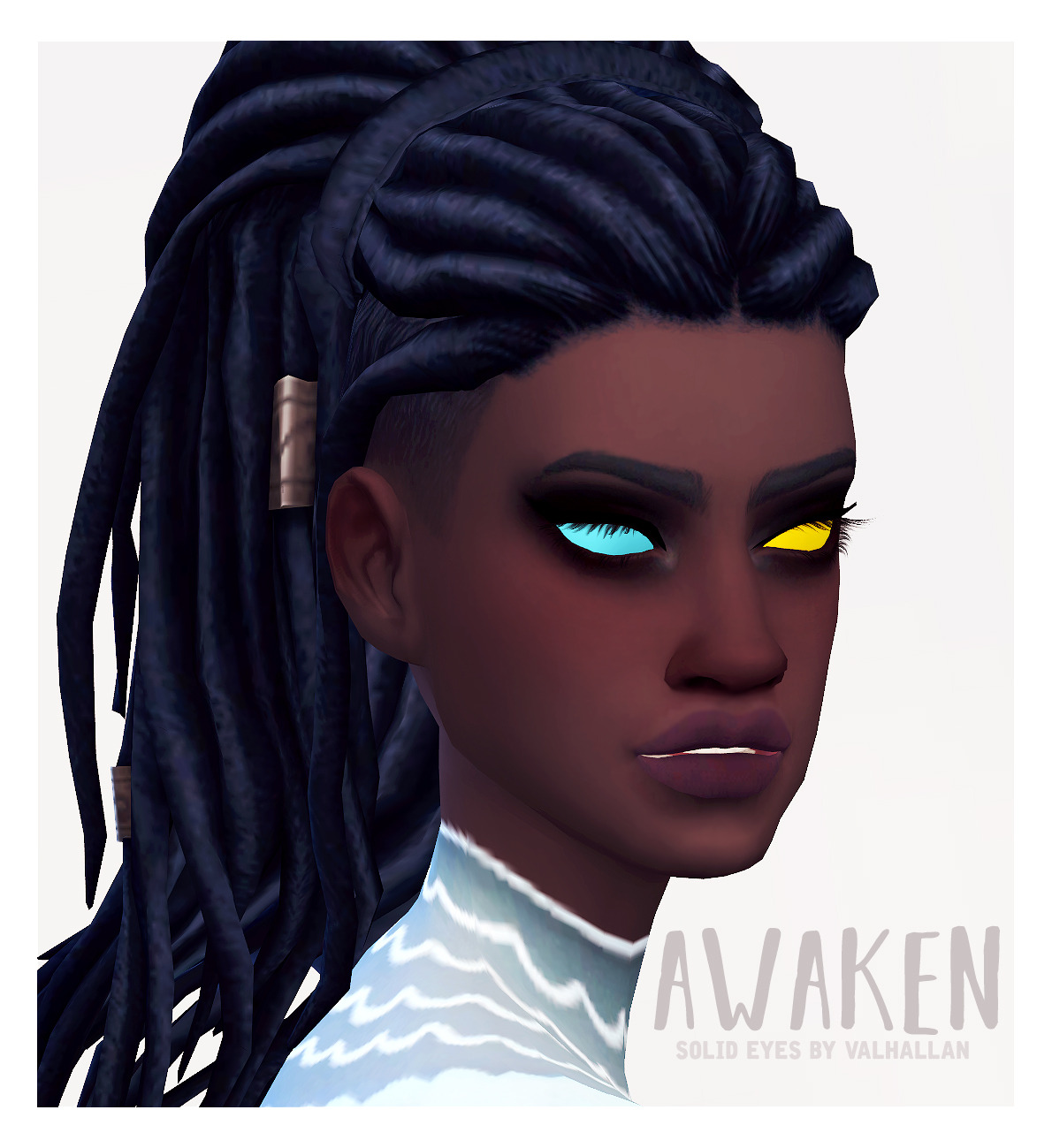 AWAKEN: Solid eye colours and heterochromia in all WMS colours by Valhallan
