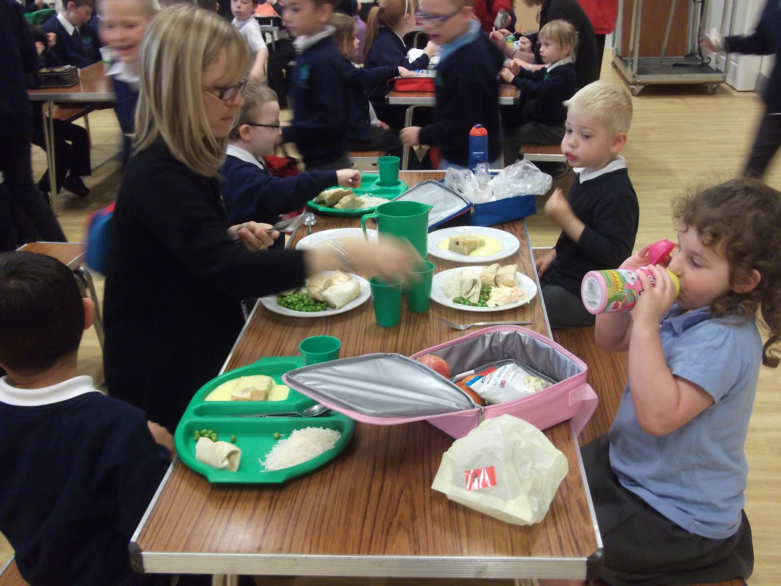 Albert Village Nursery Blog: Nursery children trying out school lunches ...