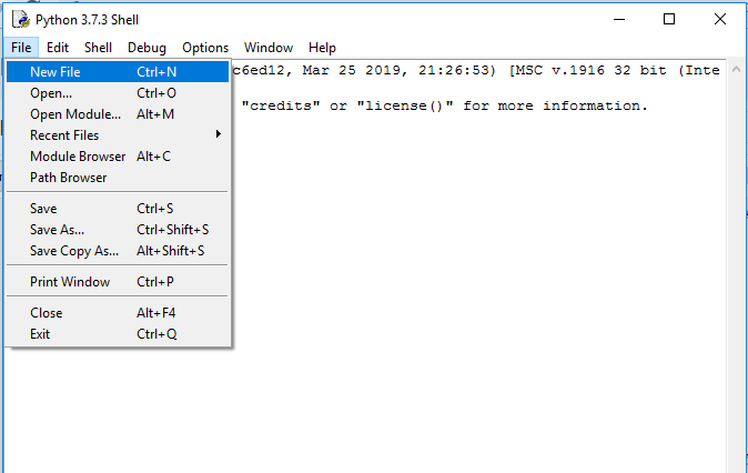 Cara Menjalankan Python Menggunakan IDLE