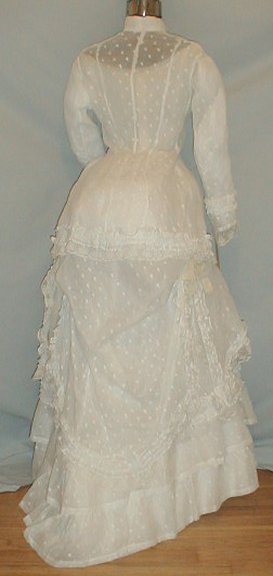 All The Pretty Dresses: 1870's Wedding Gown