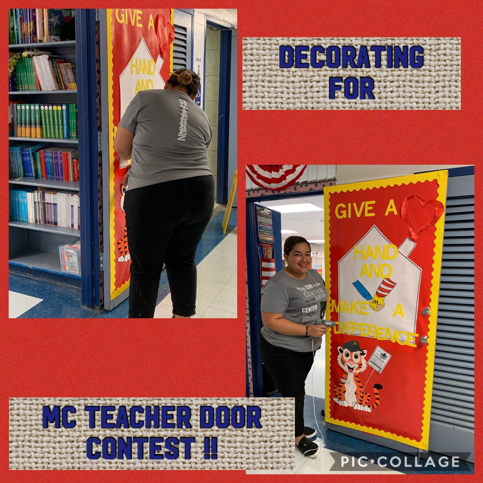 Eagle Pass ISD - iVision: Graves McDonald's Door Decorating