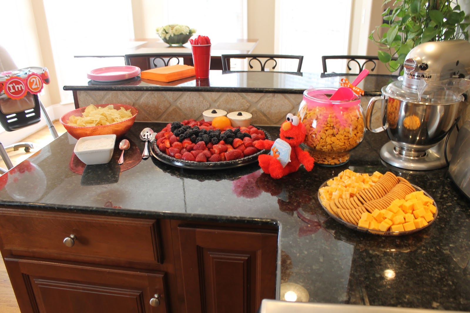 Richly Blessed: Emery Turns TWO! {Elmo Birthday Party}