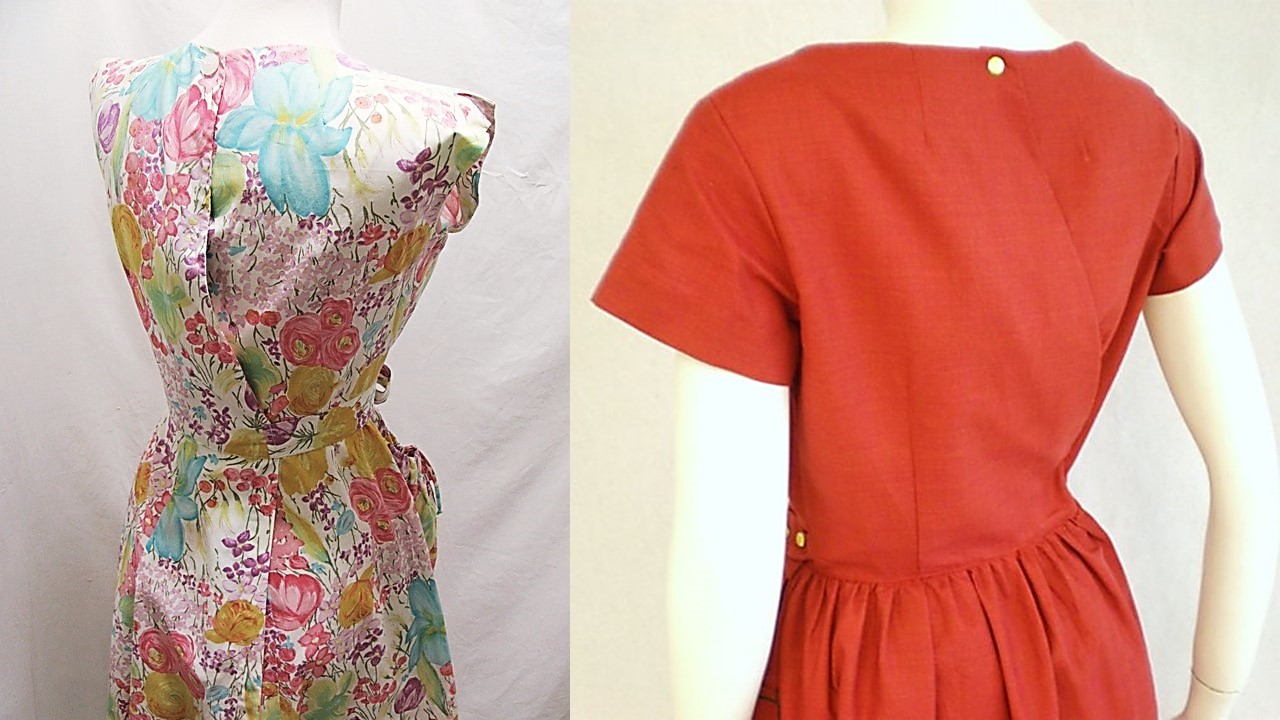 Pintucks: House Dresses: Swirl, Model's Coat and the Pop Over Dress