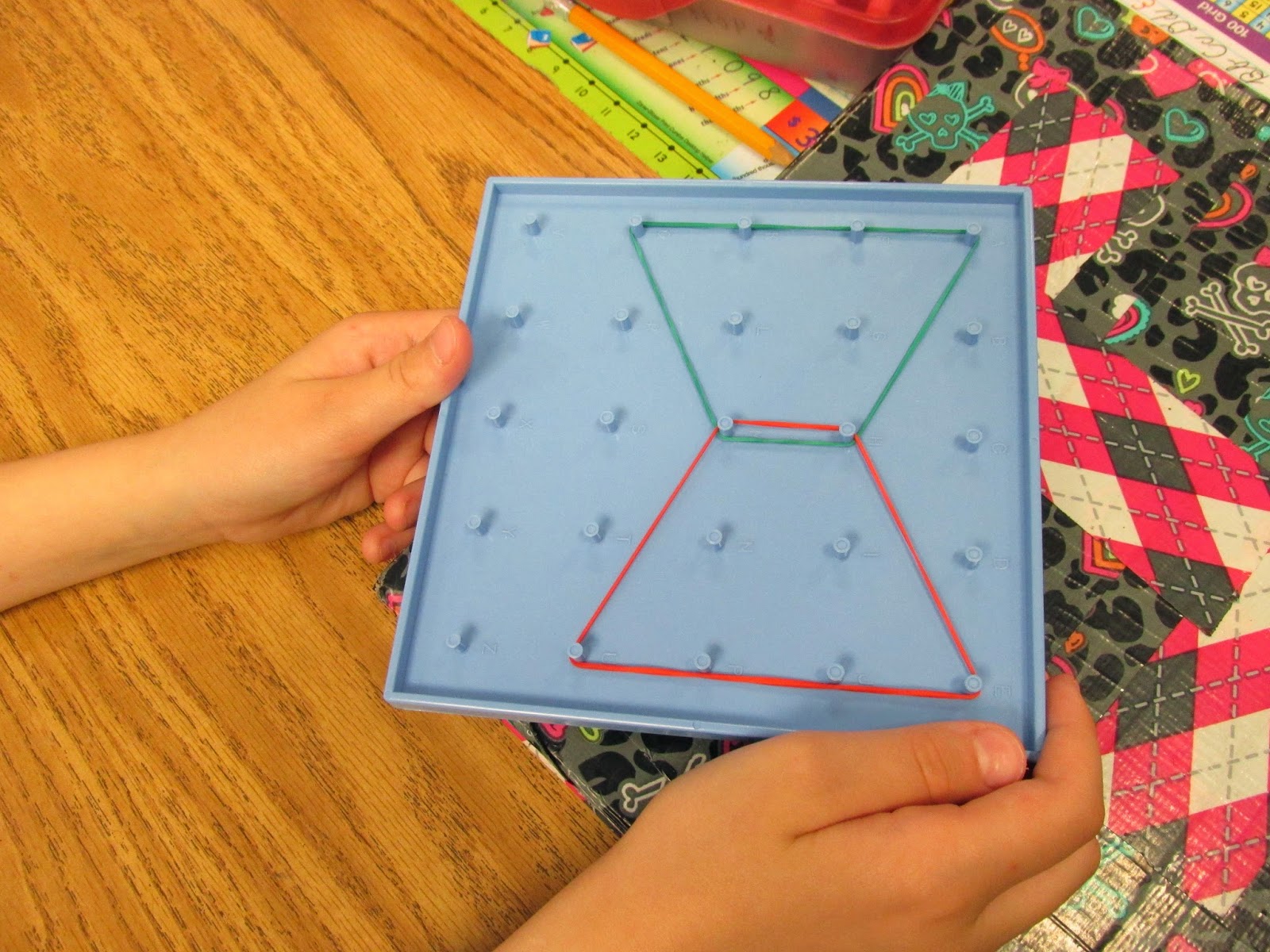 Live and Learn: Geometry Vocabulary with Geoboards