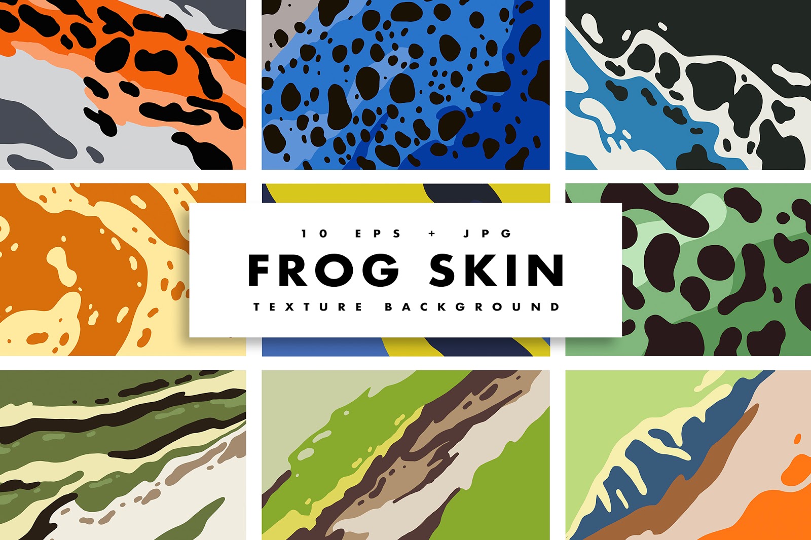 Free Download Frog Skin Texture Vector Background - EPS File