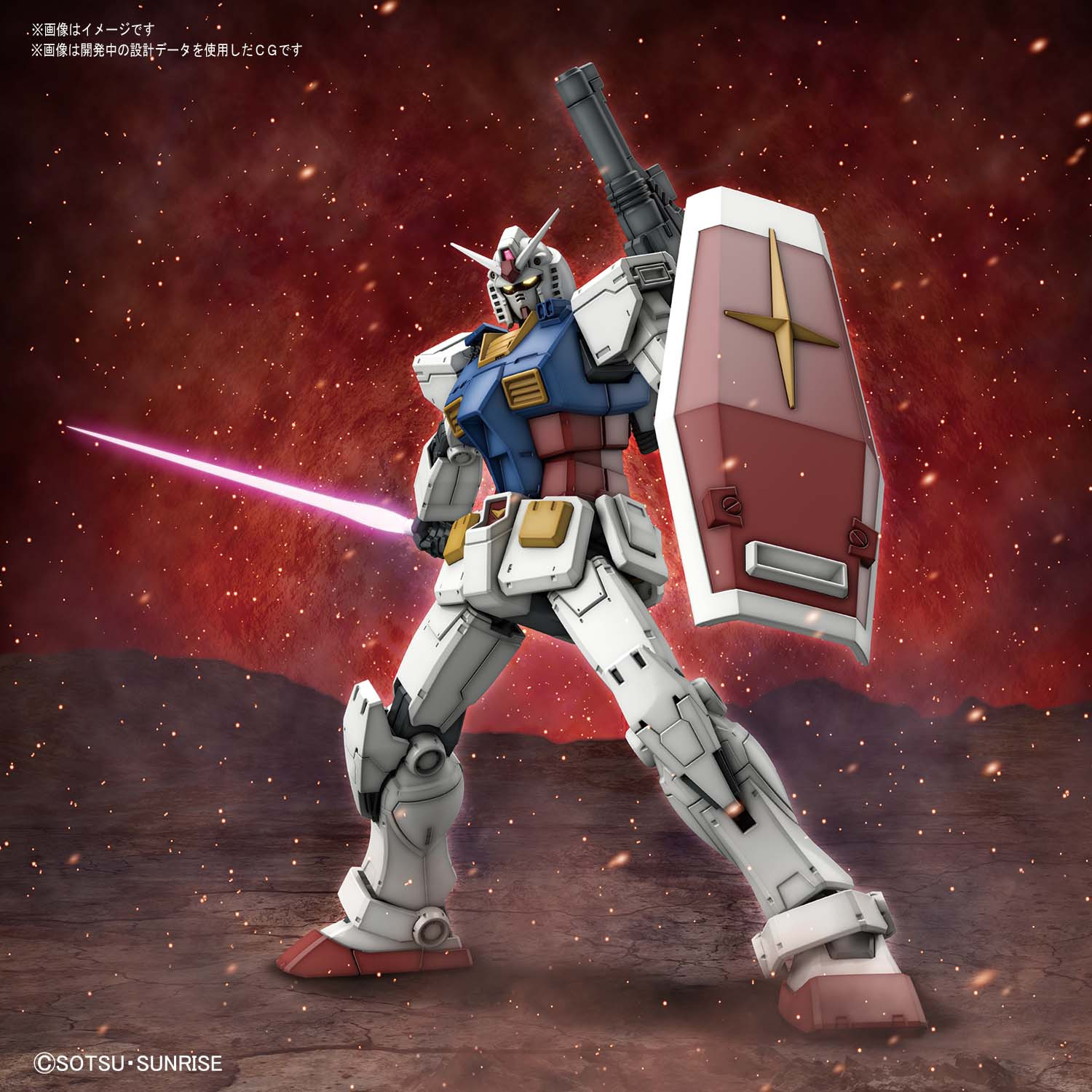 聯邦隊長のりょういき: HG 1/144 RX-78-02 Gundam（GUNDAM THE ORIGIN版）CG渲染圖像公開