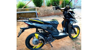 Modifikasi Motor Beat Karbu Tampil Keren Di Tahun 2020 - Dudungmaman07