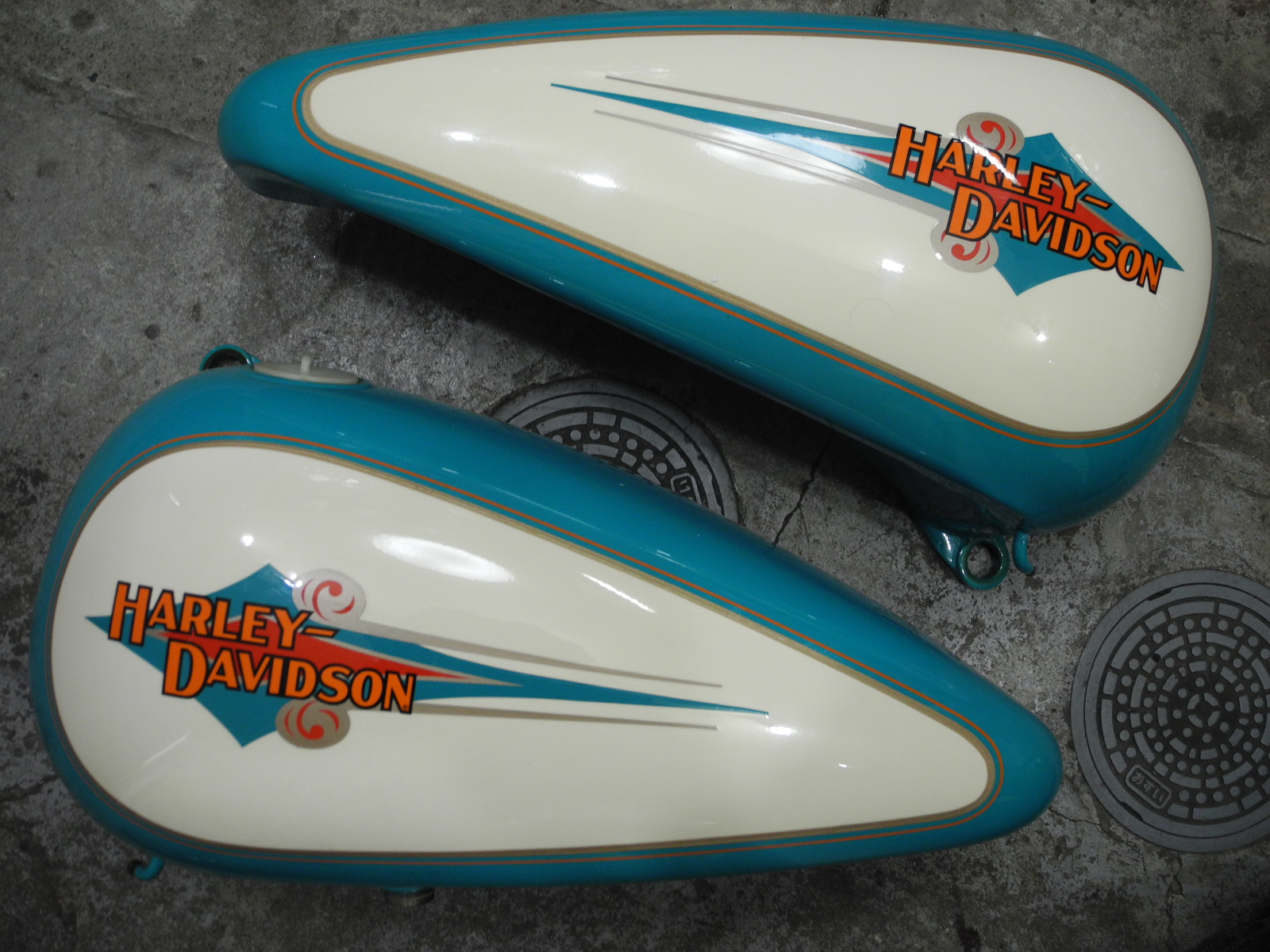 JUNK-MOTOR: For ever OEM Harley-Davidson tank decals