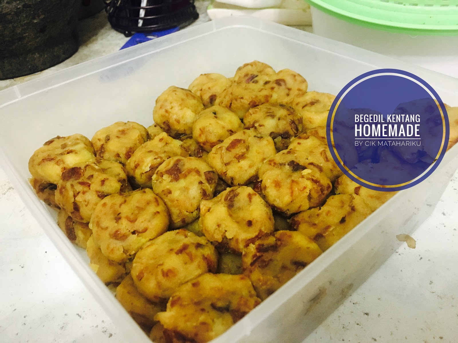 Cara Mudah Buat Begedil Kentang Homemade Yang Sedap