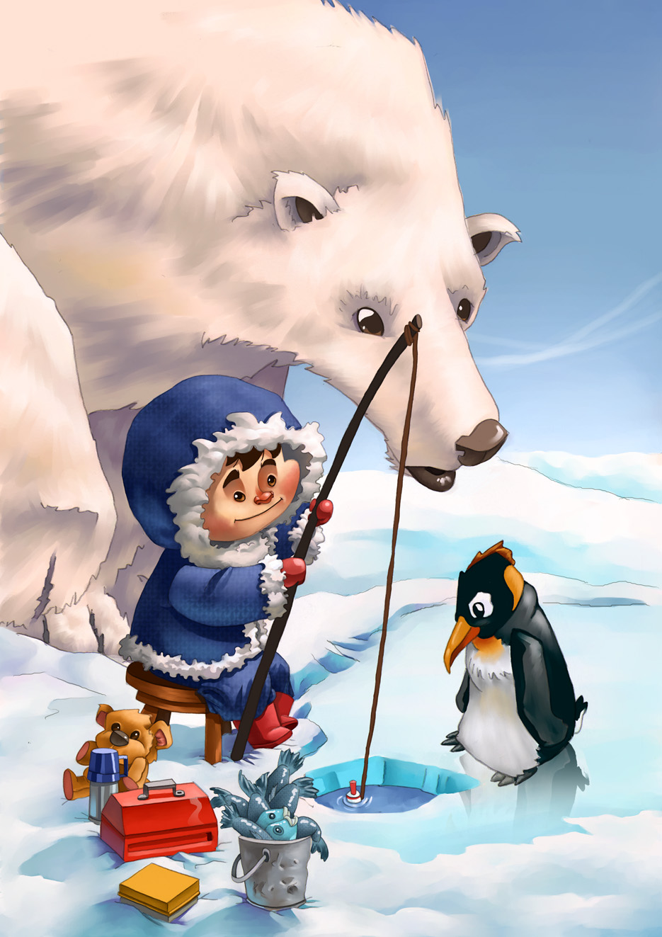 Carlos Lluch: niño esquimal