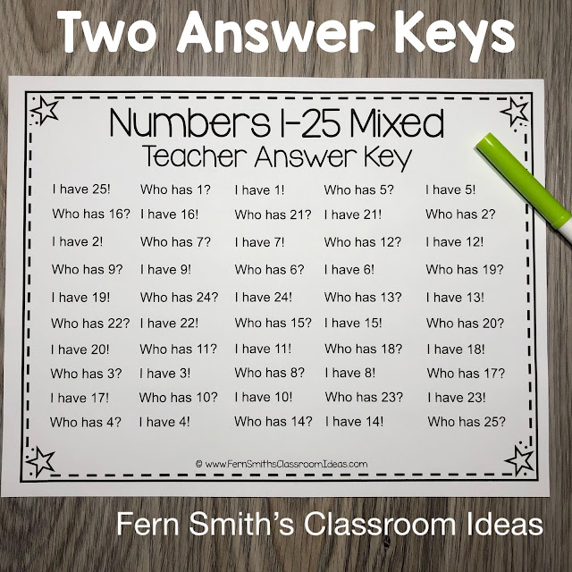 Adorable Watermelon Numbers I Have, Who Has? Cards for Your Class ...