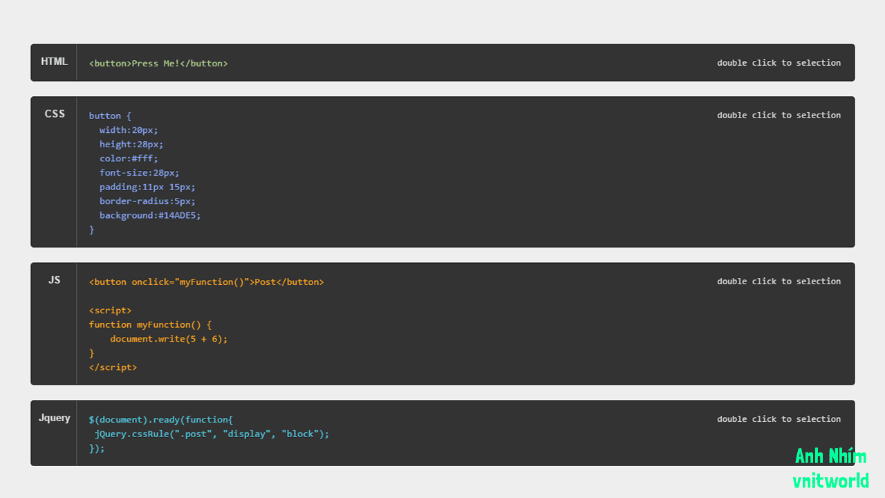 Tạo Khung Chứa Code Đẹp Cho Blogspot, Mẫu trắng , đen - seo blog