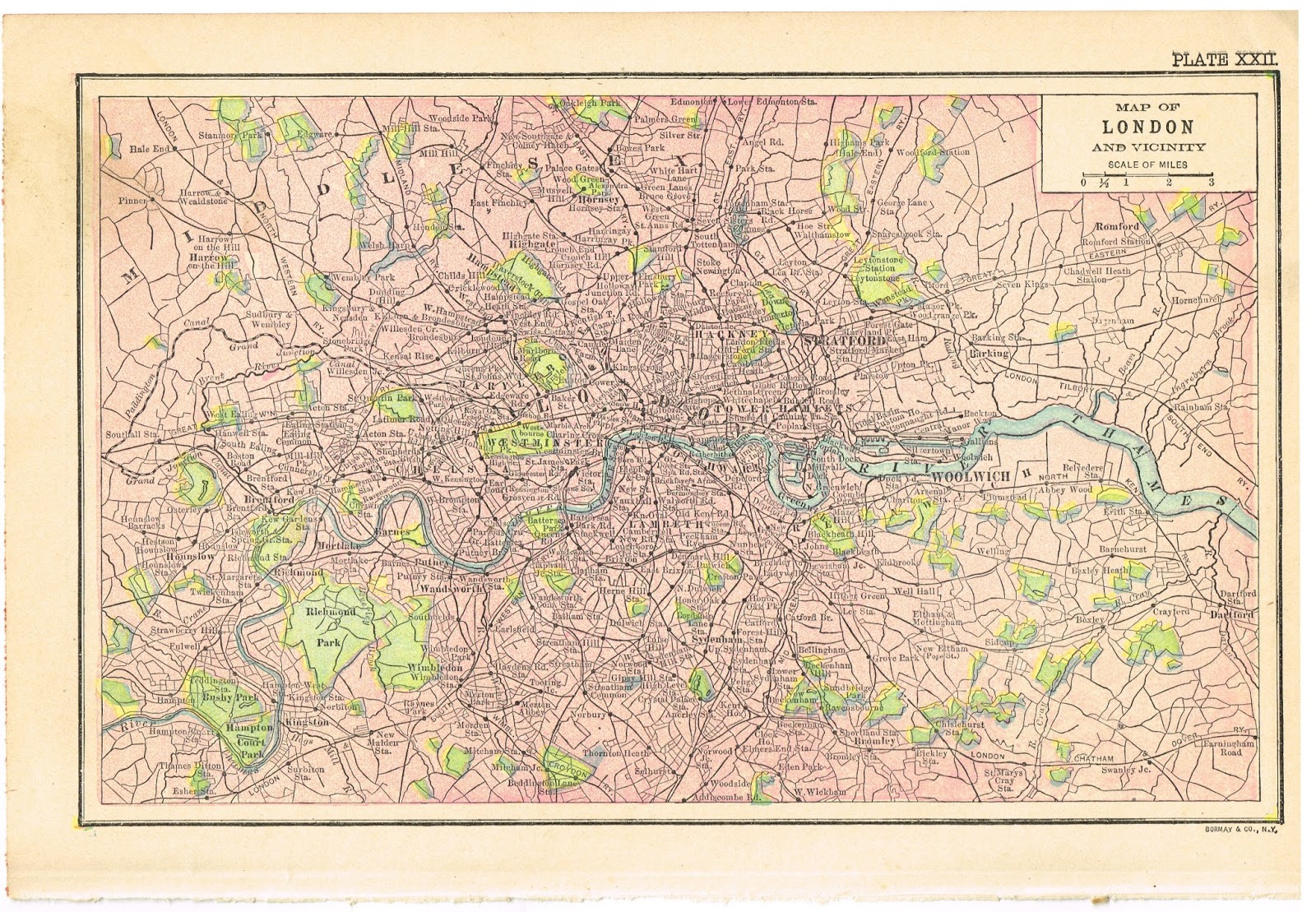 Antique Graphics Wednesday - 1900's Maps of the World & ALL 50 States ...