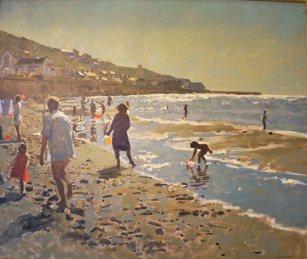 Ken HOWARD ~ The Beach | Catherine La Rose ~ The Poet of Painting