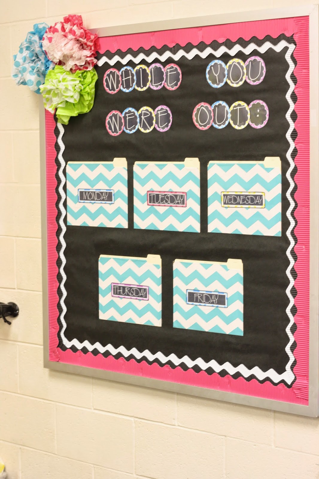 Creating a "While You Were Out" bulletin board - Musing From The Middle ...