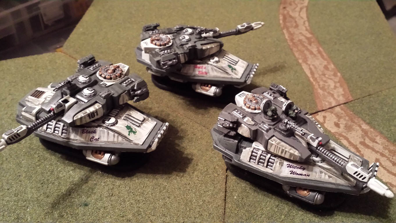 Painted Arc Fleet Armor by Mike Wikan