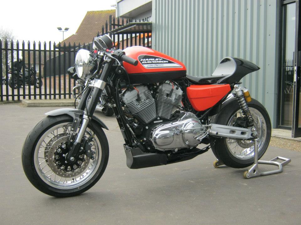 Racing Cafè: Harley XR 1200 "Black Angel" by Shaw Speed & Custom