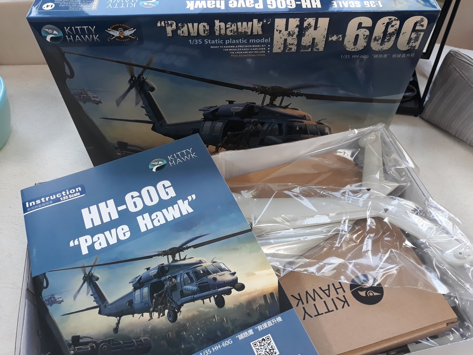 Andy's Grey Army: Kittyhawk's new HH-60G Pave Hawk