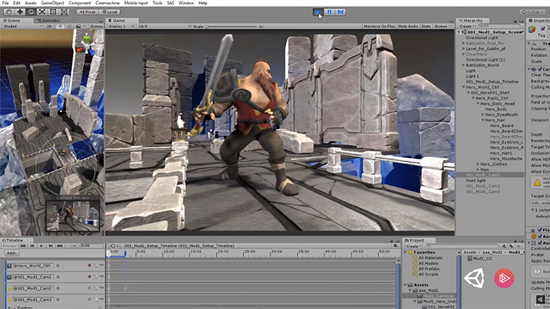 Game Programming Using Unity 3D - Android Free source code and assets