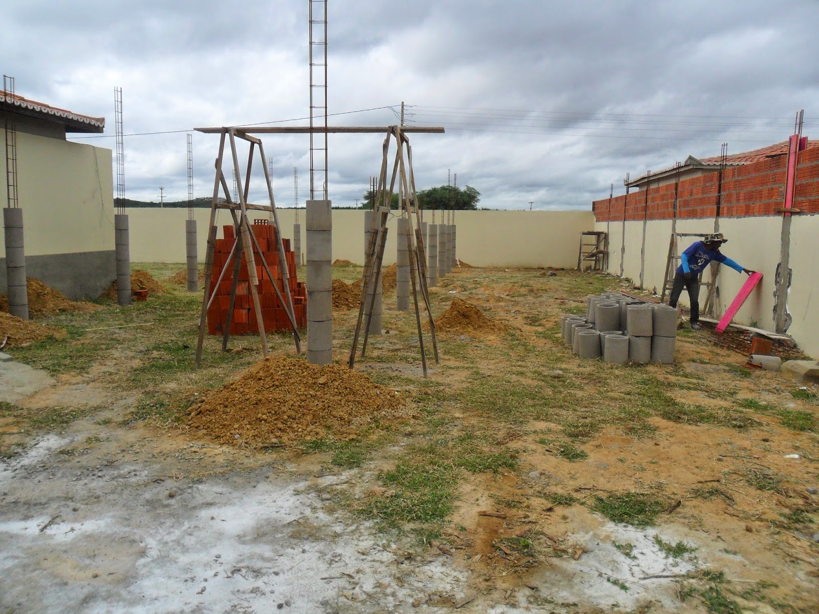 Distrito de Irrigação de Maniçoba: Construção da Área de Lazer