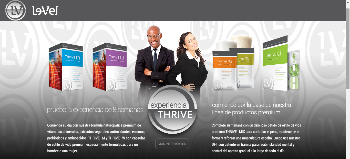 QUE ES LEVEL THRIVE? | Le-vel Thrive Mexico