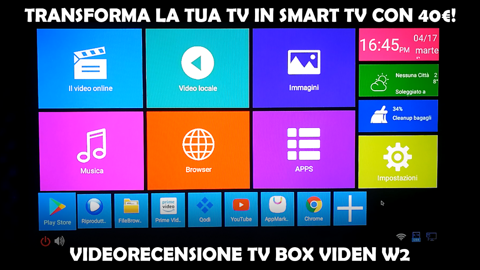 [VIDEORECENSIONE] Transforma la tua TV in una smart TV con pochi euro ...