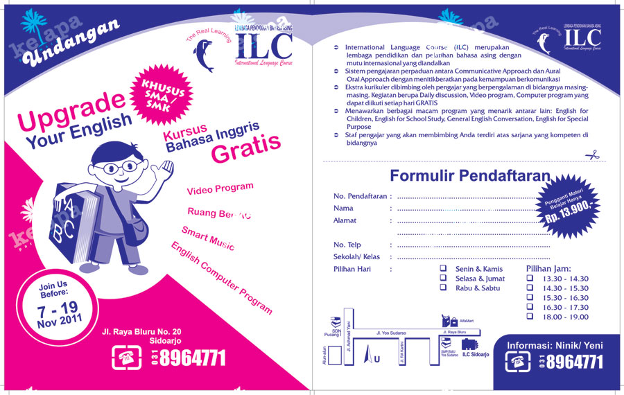 Brosur ILC | PERCETAKAN BROSUR SURABAYA