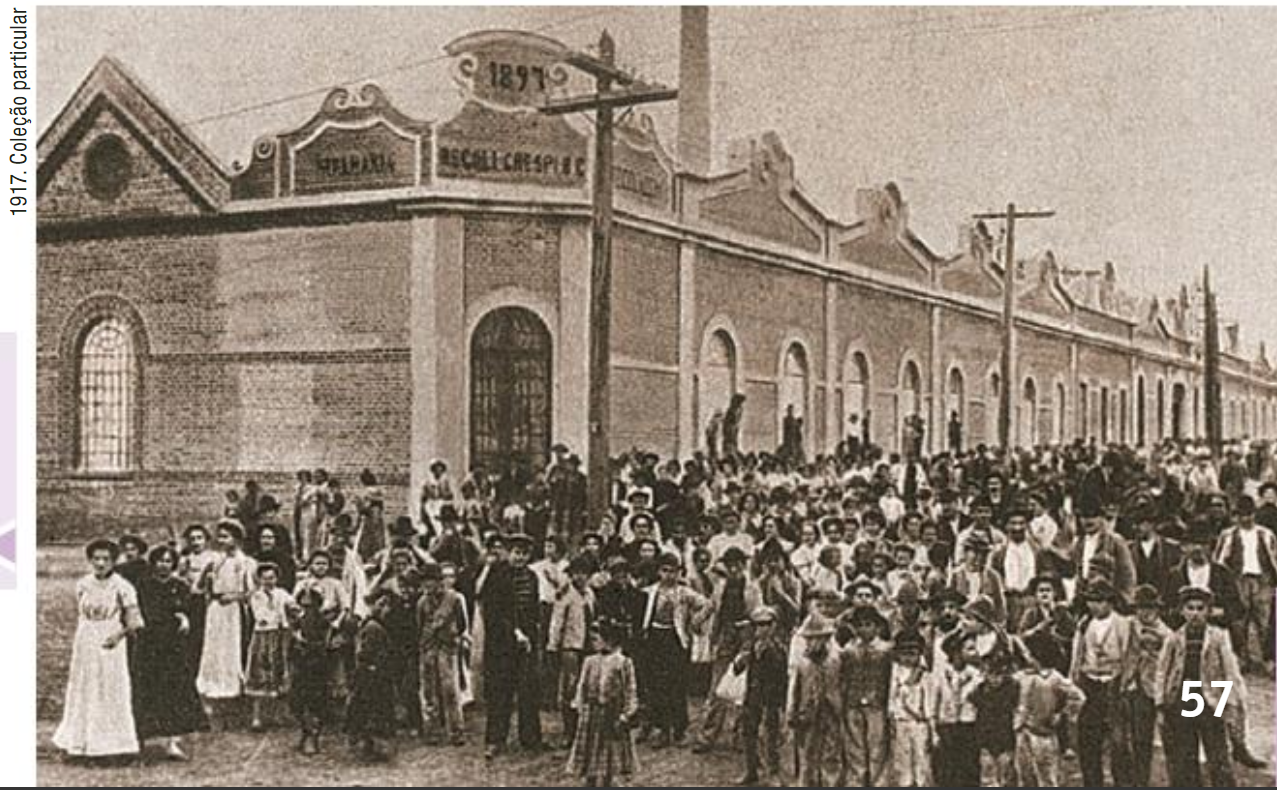 Veredas do Tempo: Foto: Operários em frente ao Cotonifício Rodolfo ...