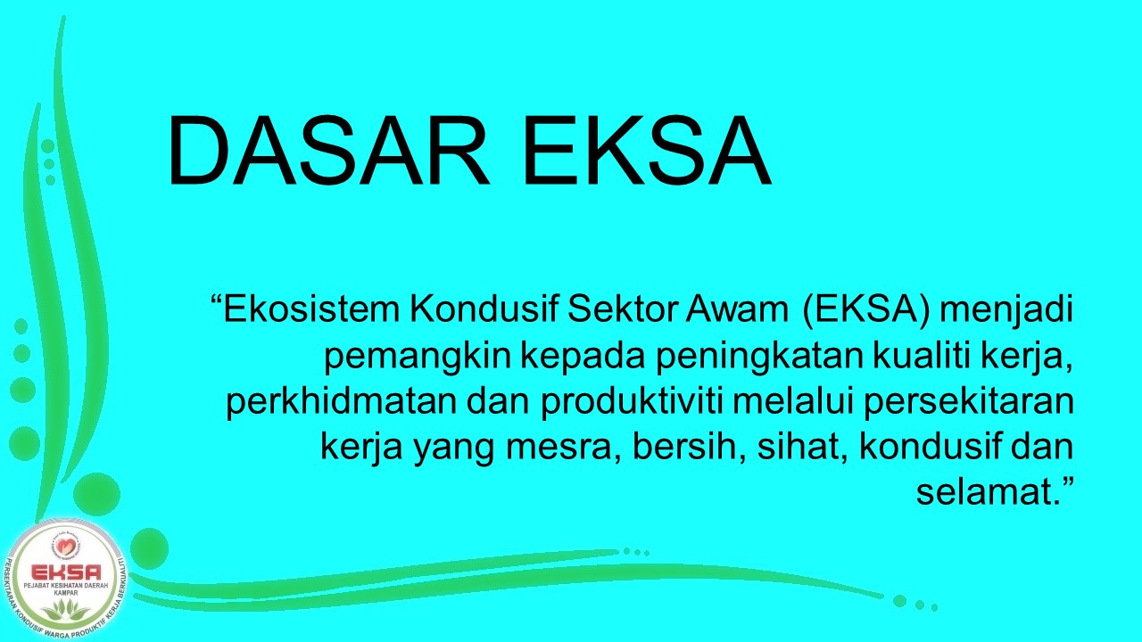 EKSA KKMN: DASAR EKSA