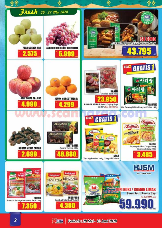 √ Katalog Hari Hari Pasar Swalayan Promo Terbaru 20 Mei - 10 Juni 2020