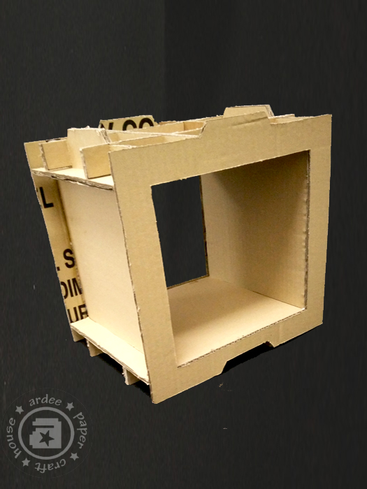 Modular Cardboard Shelves [Template] | ardee's creation