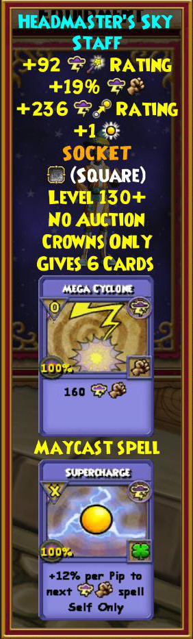 Wizard101 Professor's Hoard Level 130+ Gear Update - Swordroll's Blog ...