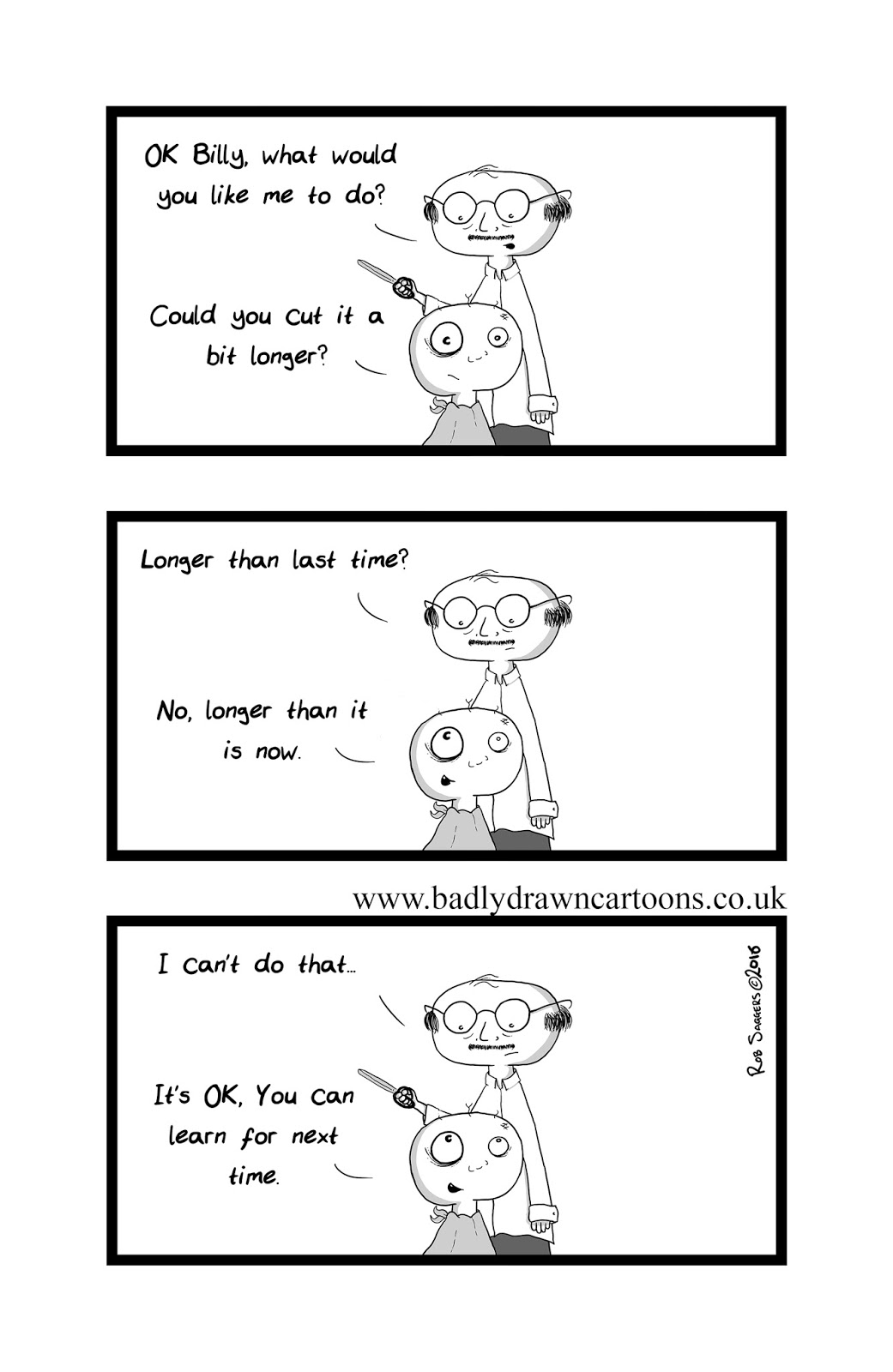 Badly Drawn Cartoons